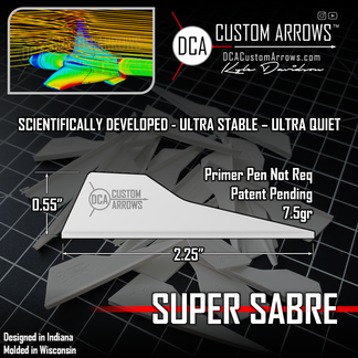 Super Sabre Vanes – DCA Custom Arrows