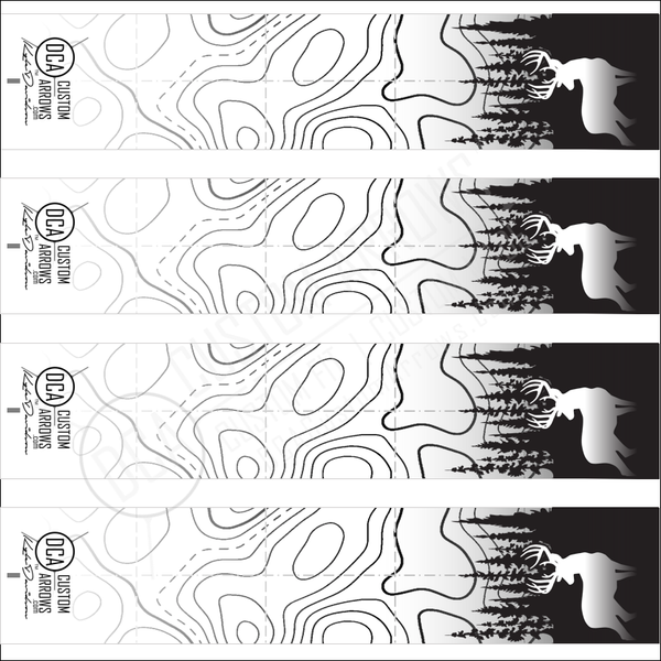Buck Forest Topo Wrap – DCA Custom Arrows