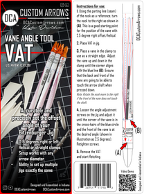 Vane Angle Tool – DCA Custom Arrows